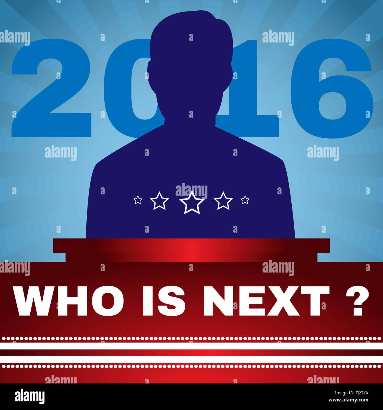 Election Debates Campaign Ad Flyer. Who is Next President - Social ...