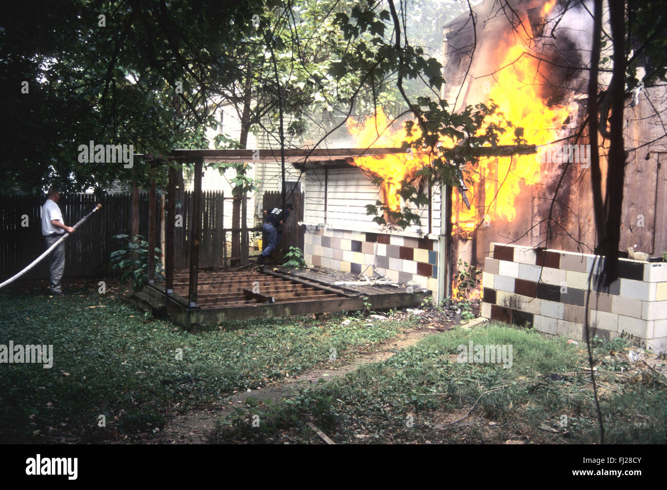 house on fire Stock Photo - Alamy