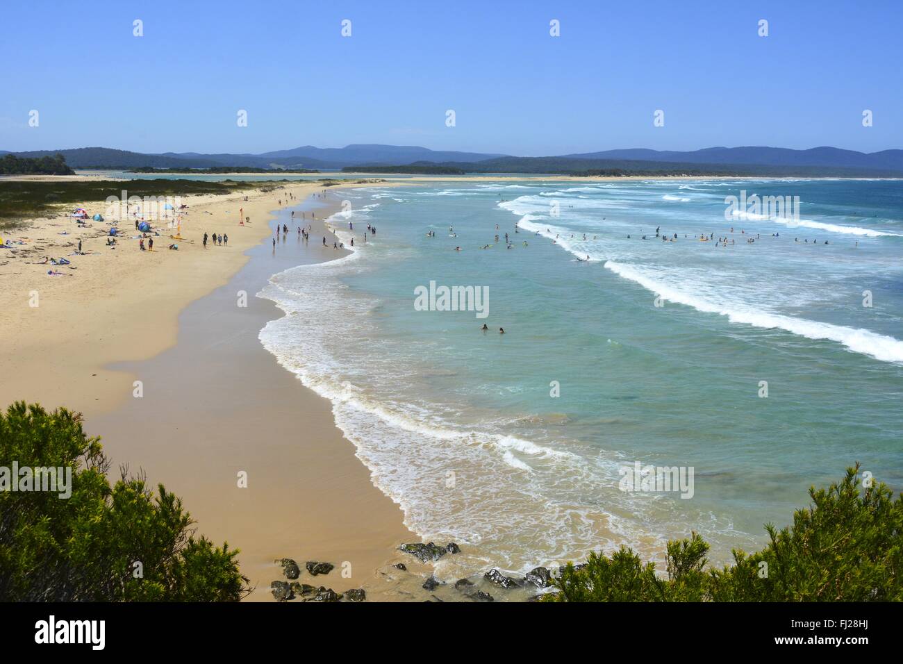 Bastion Point beach in Mallacoota, VIC Stock Photo - Alamy