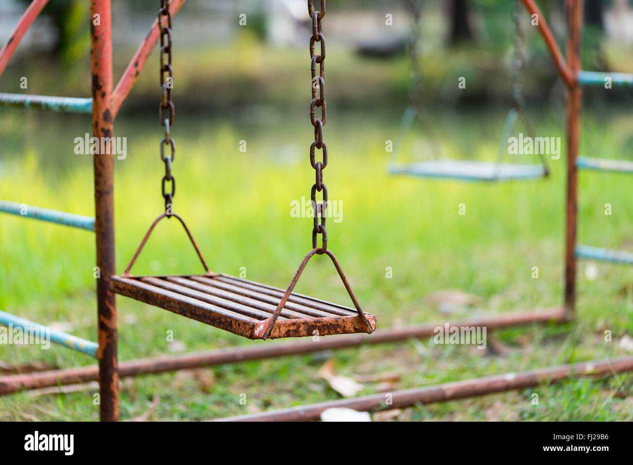 Empty school playground hi-res stock photography and images - Alamy
