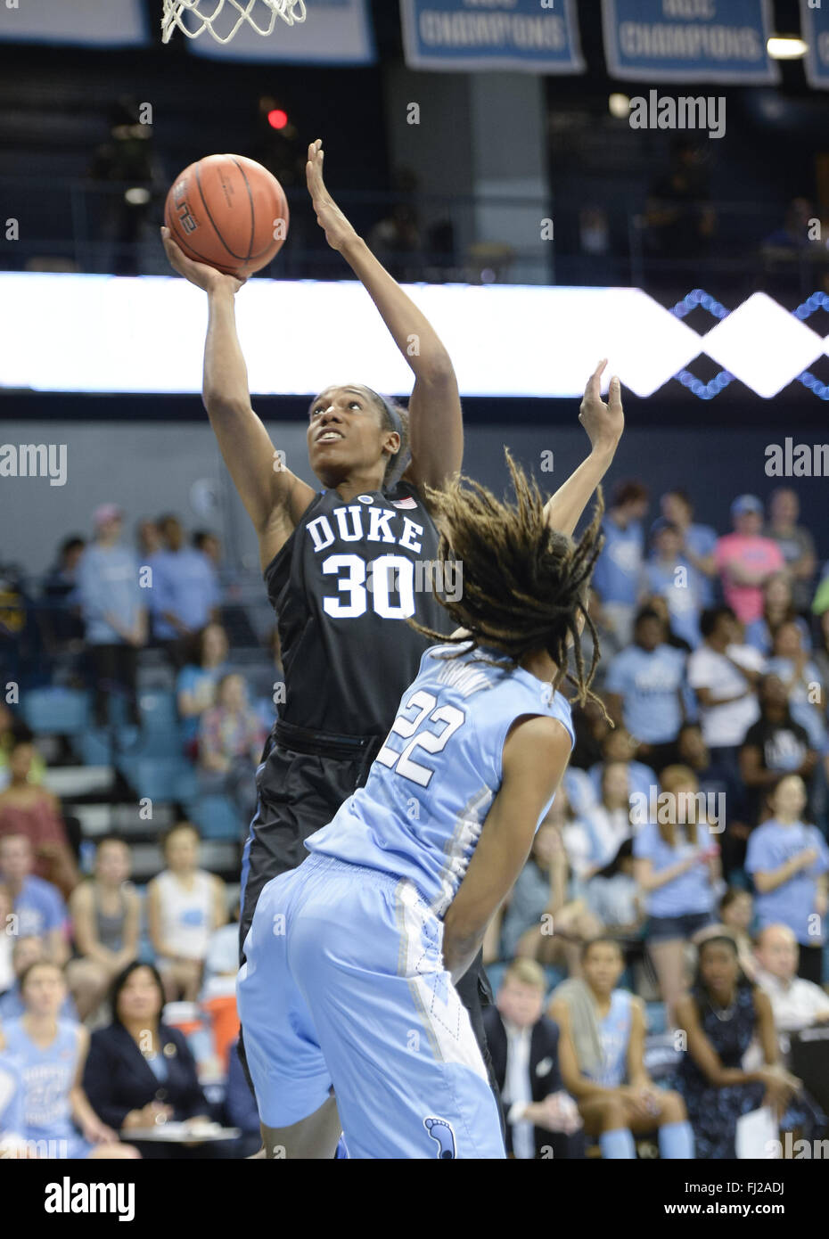 February 28, 2016 - Chapel Hill, North Carolina, USA - AMBER HENSON (30 ...