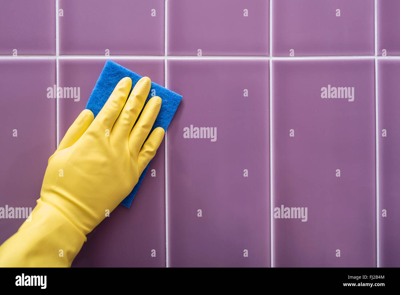 Blue white and yellow tiles hi-res stock photography and images - Alamy