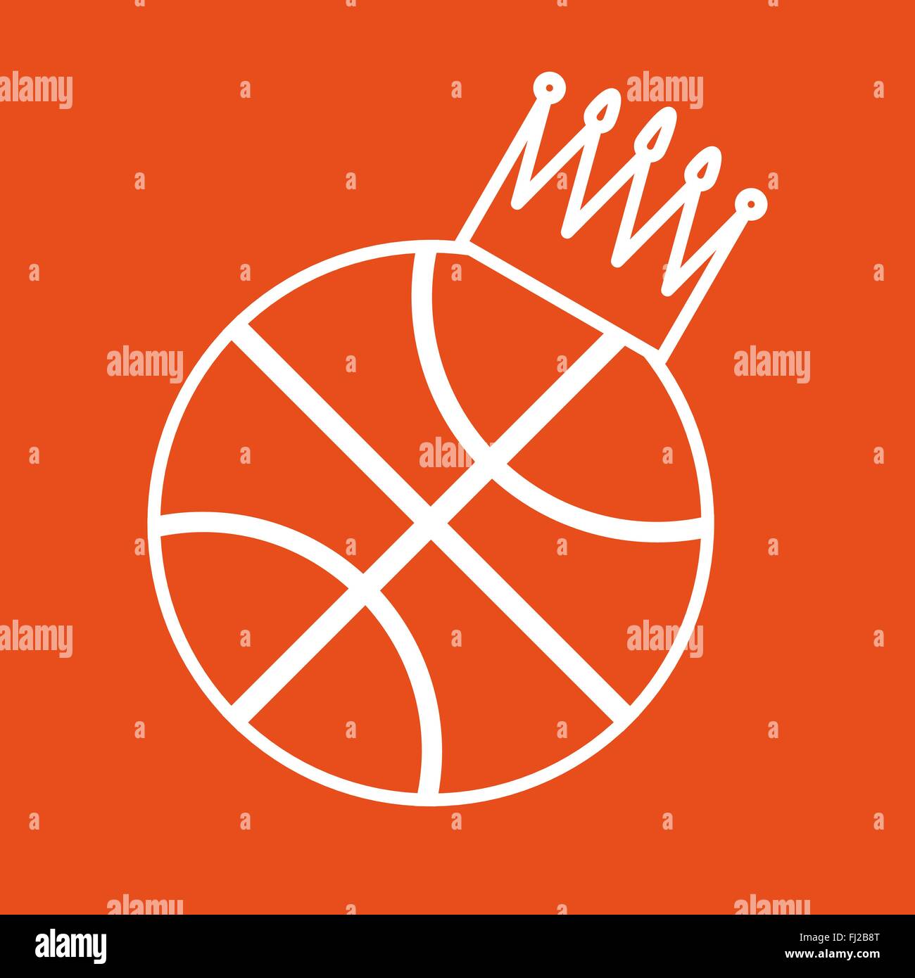 Basketball object. Ball used for playing a basketball game. Sports ...