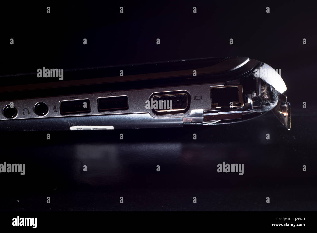 Computer Smashed High Resolution Stock Photography and Images - Alamy