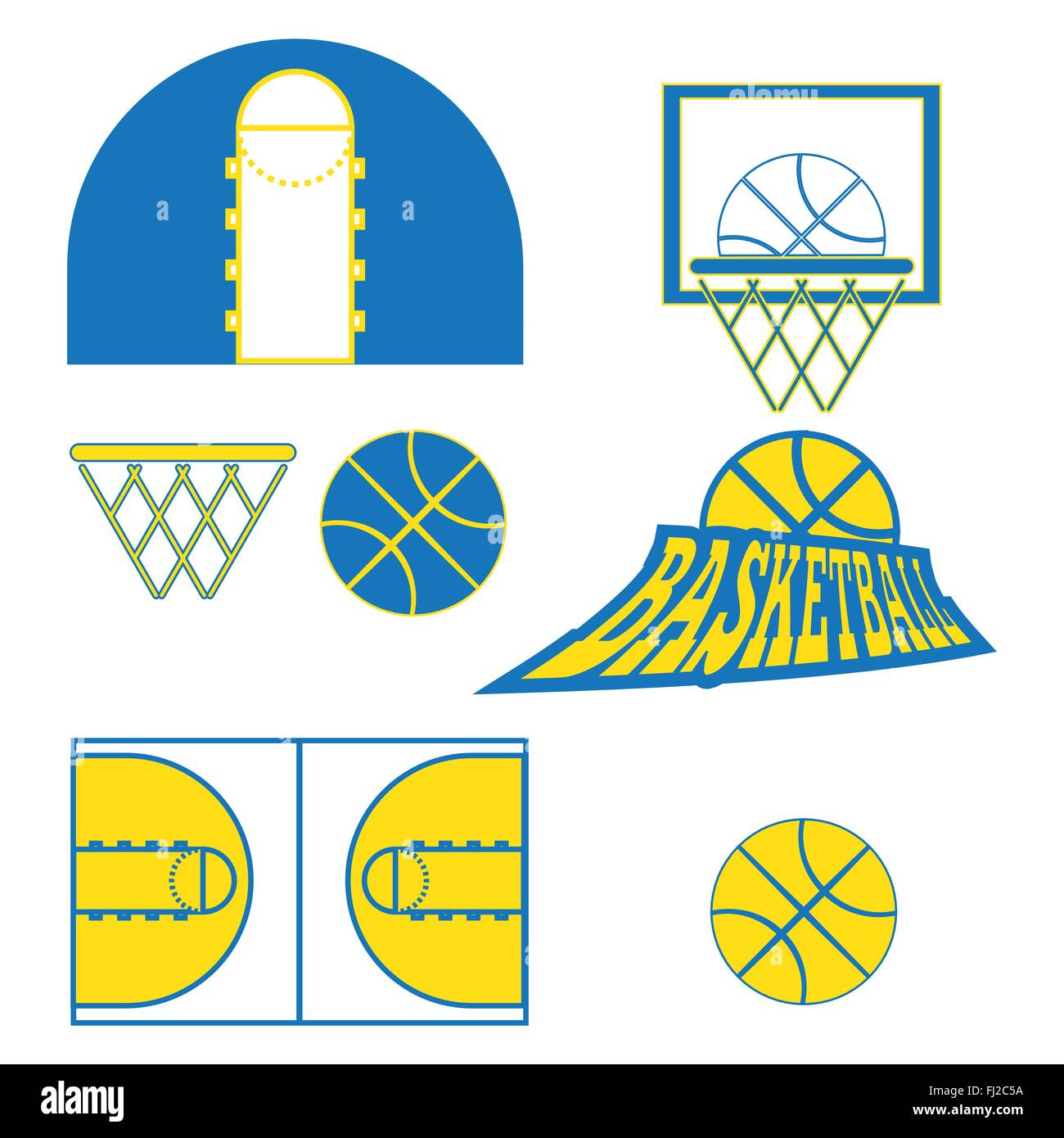 Basketball objects. Basketball Ball Type Logo. Basketball Play Court ...