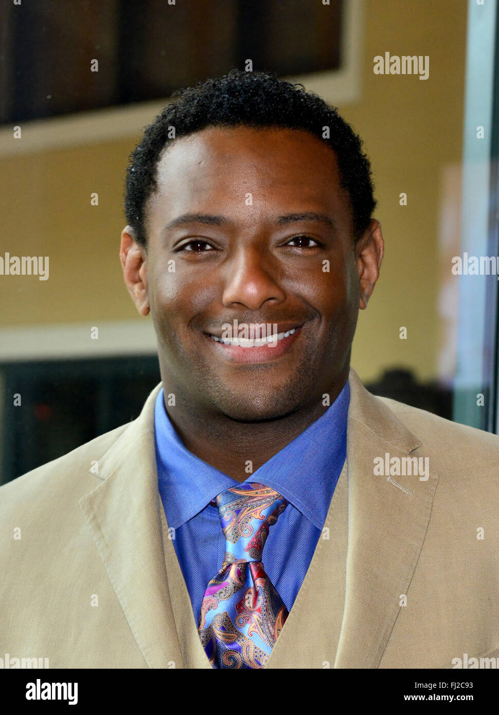 Performer David Aron Damane attends 'The Book Of Mormon' press ...