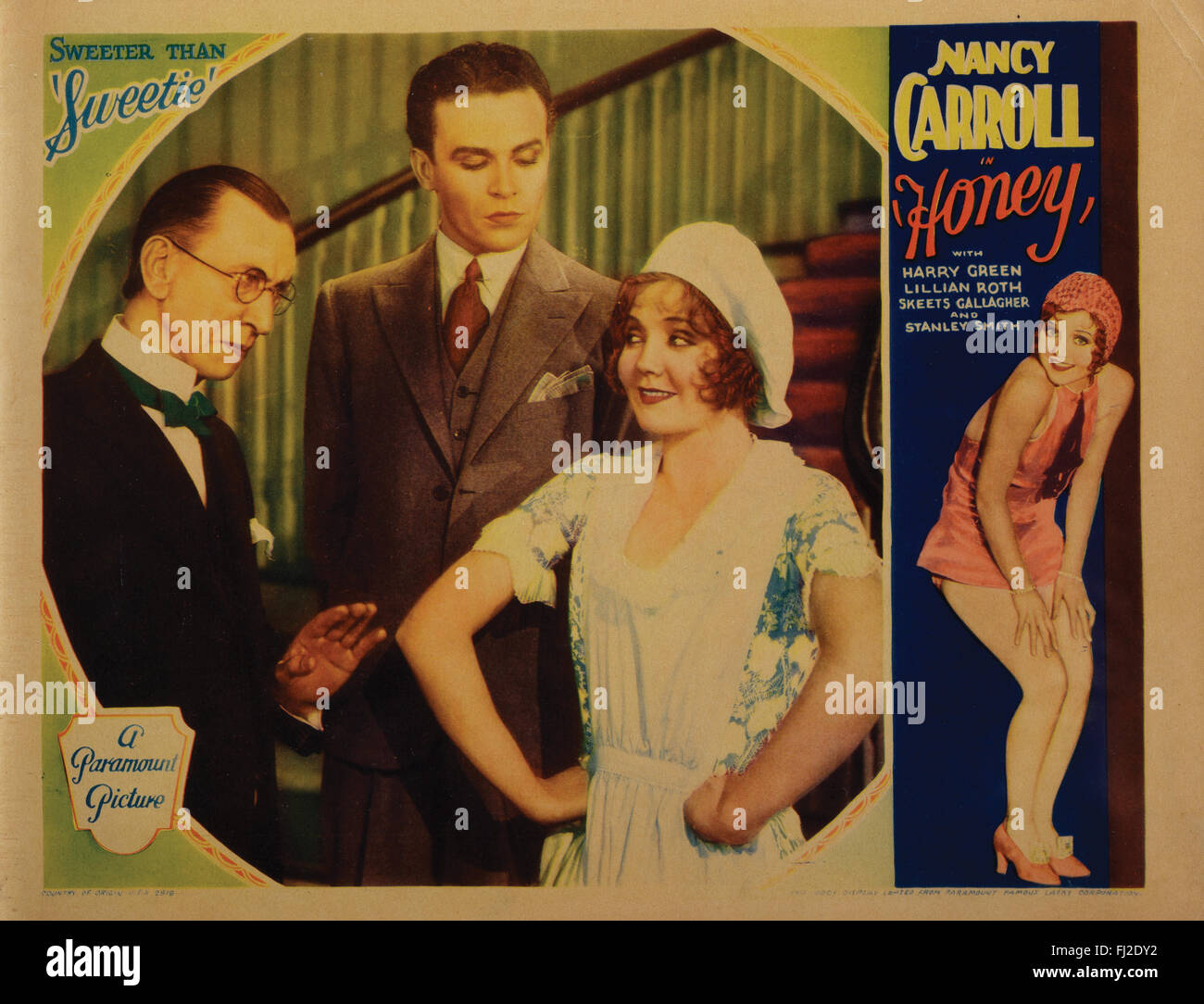 "Honey", (Paramount Pictures, 1930), scene lobby card. Starring: Nancy ...