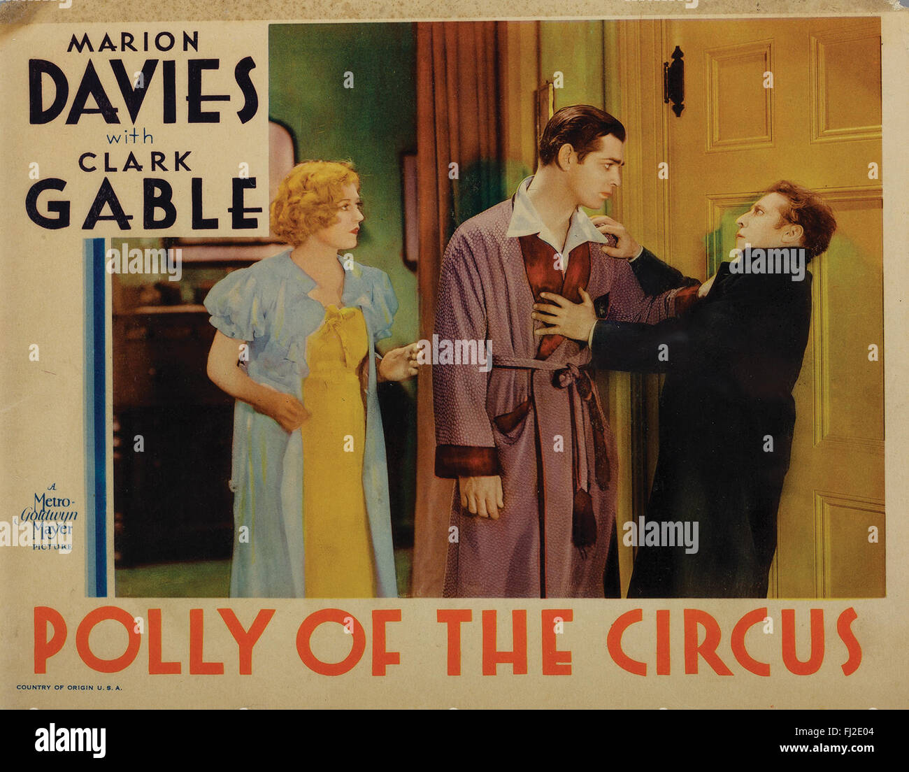 "Polly of the Circus", (MGM, 1932), scene lobby card. Starring: Marion ...
