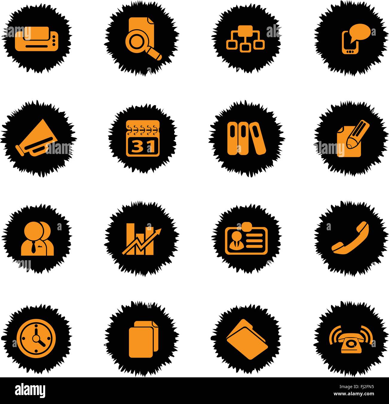 Business simple icons Stock Vector Image & Art - Alamy