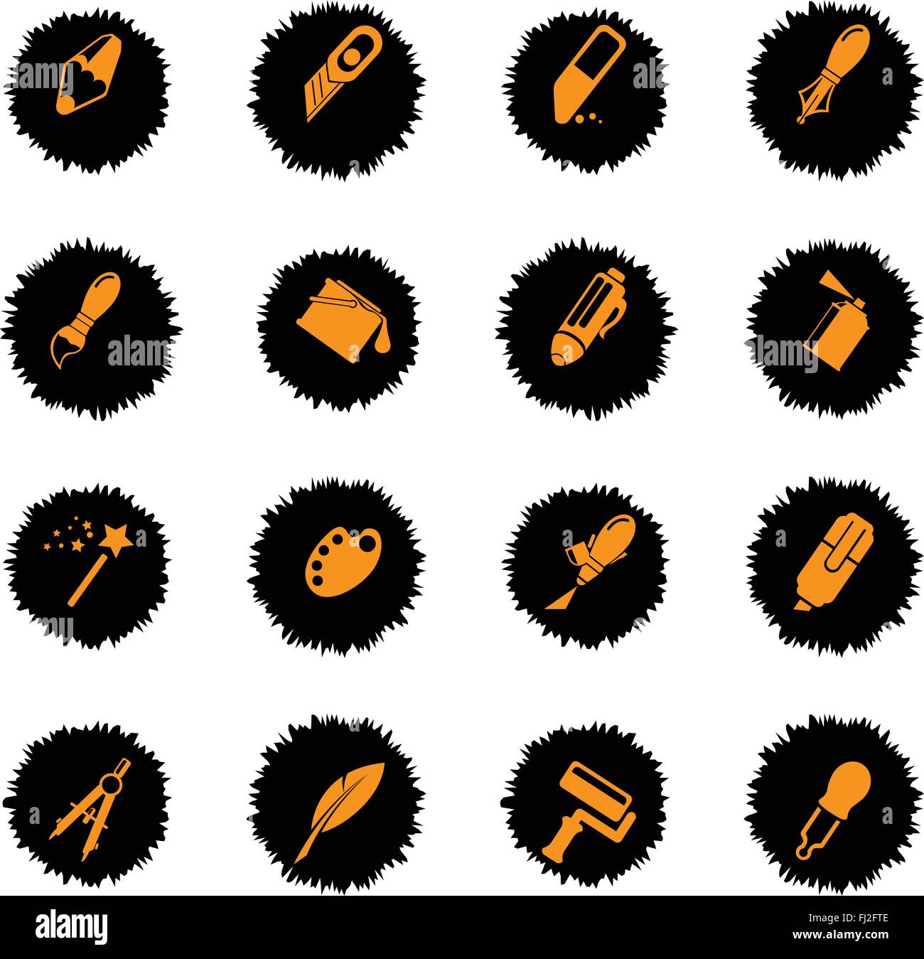 Design tools icons Stock Vector Image & Art - Alamy