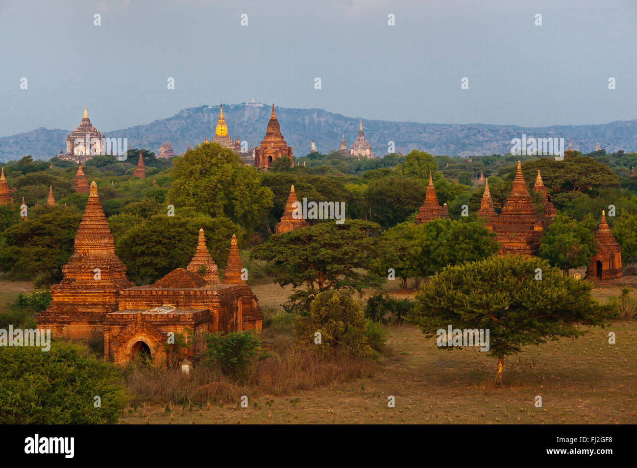 Bagan valley of temples hi-res stock photography and images - Alamy