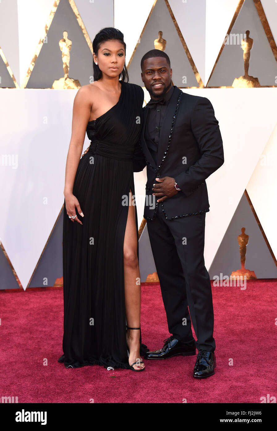 Los Angeles, California, USA. 28th Feb, 2016. KEVIN HART during red ...