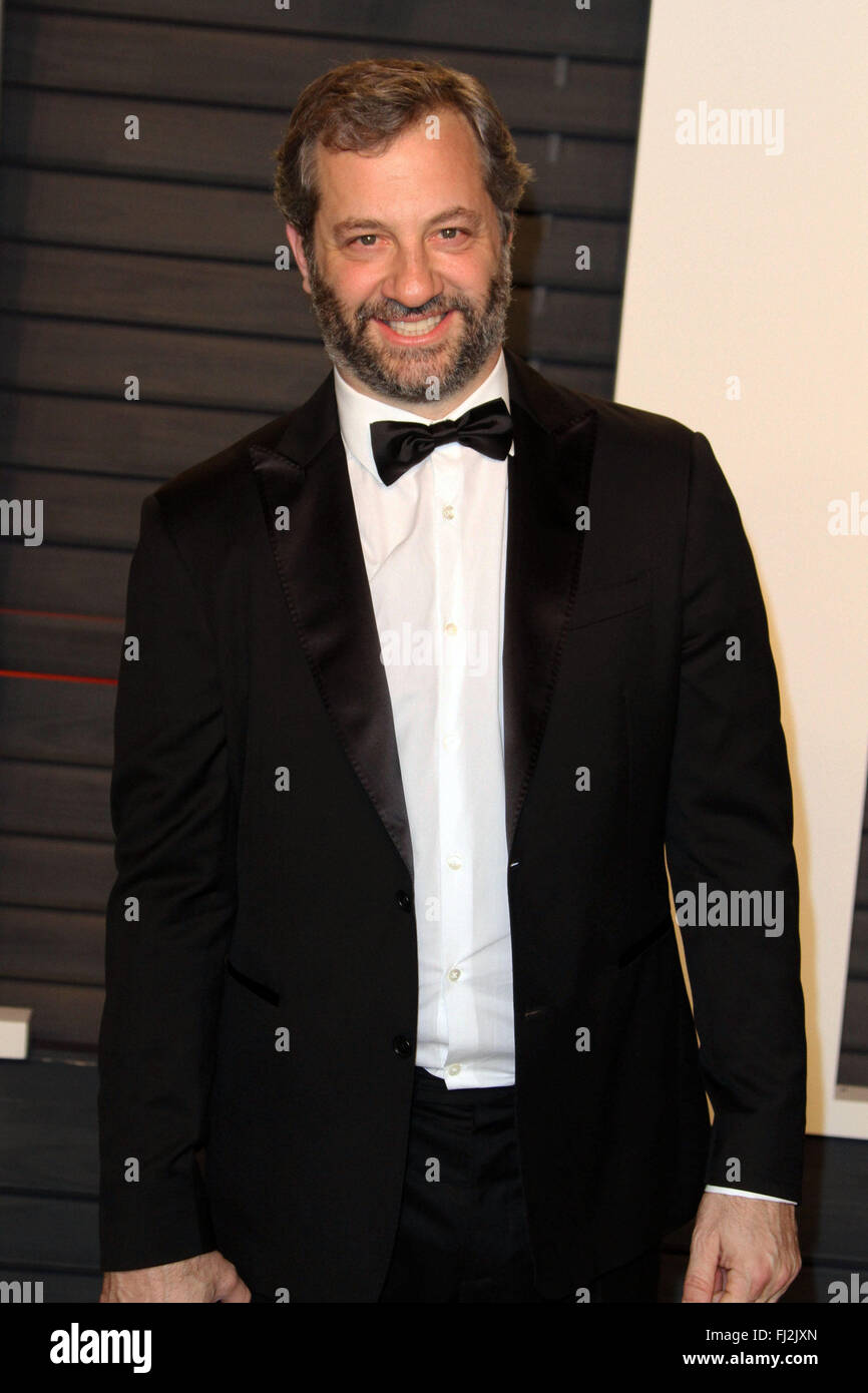 Beverly Hills, CA, USA. 28th Feb, 2016. Judd Apatow. 2016 Vanity Fair ...