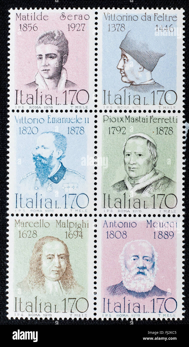 Stamps Collection Italy High Resolution Stock Photography and Images ...