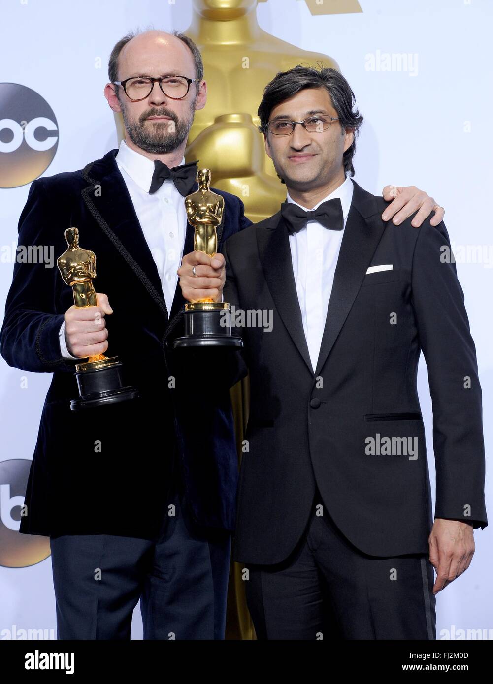 Los Angeles, CA, USA. 28th Feb, 2016. James Gay-Rees, Asif Kapadia ...