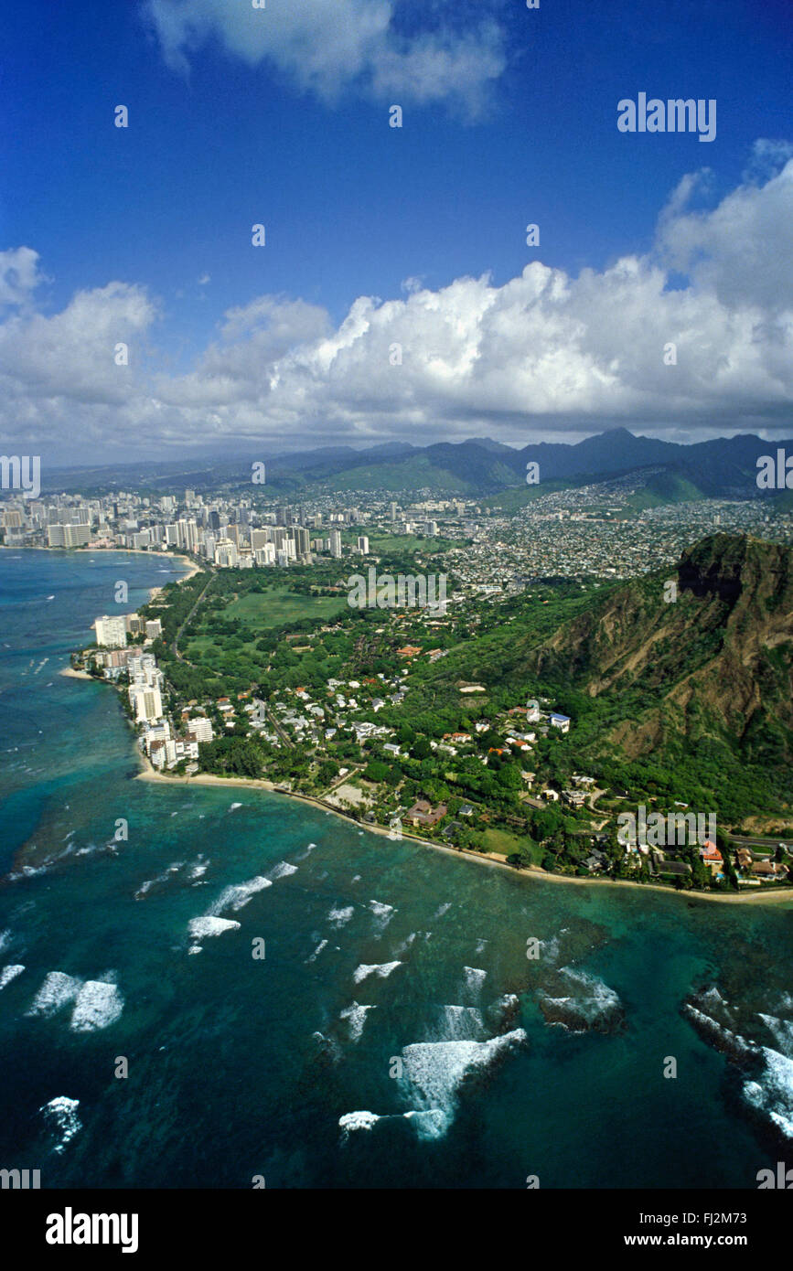 Diamond head state monument hawaii hi-res stock photography and images ...