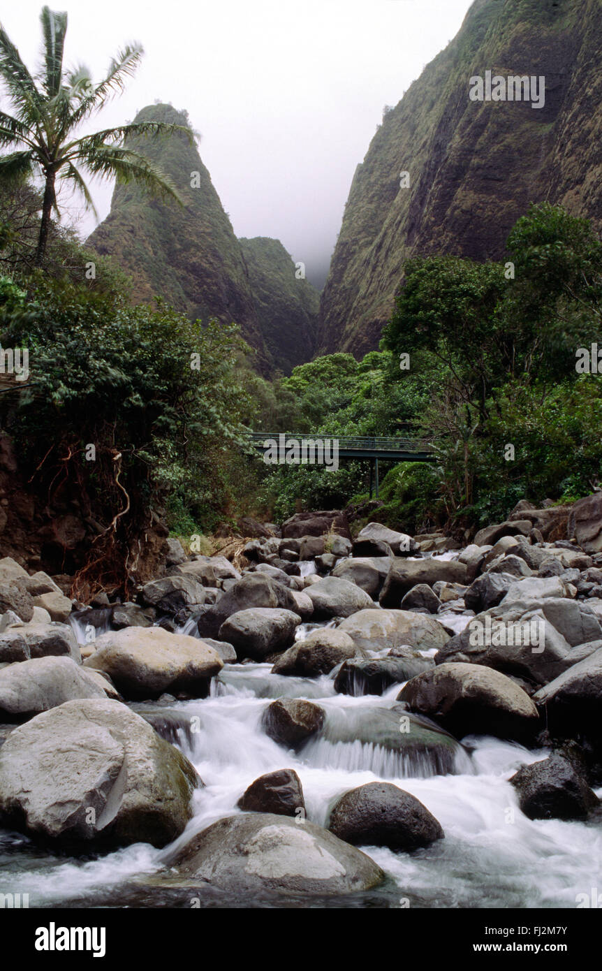 Iao needle in iao valley hi-res stock photography and images - Alamy