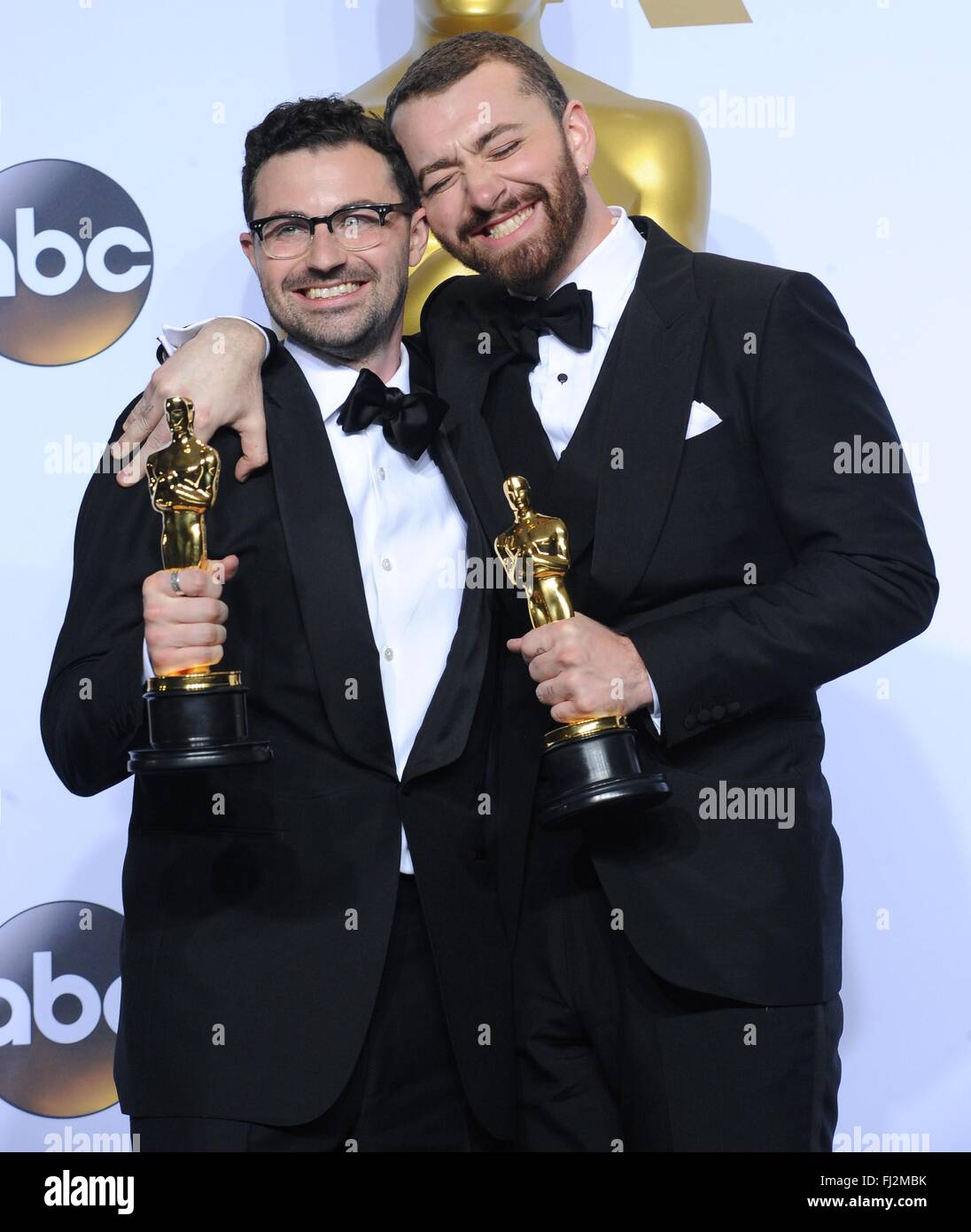 Los Angeles, CA, USA. 28th Feb, 2016. James Napier, aka Jimmy Napes ...