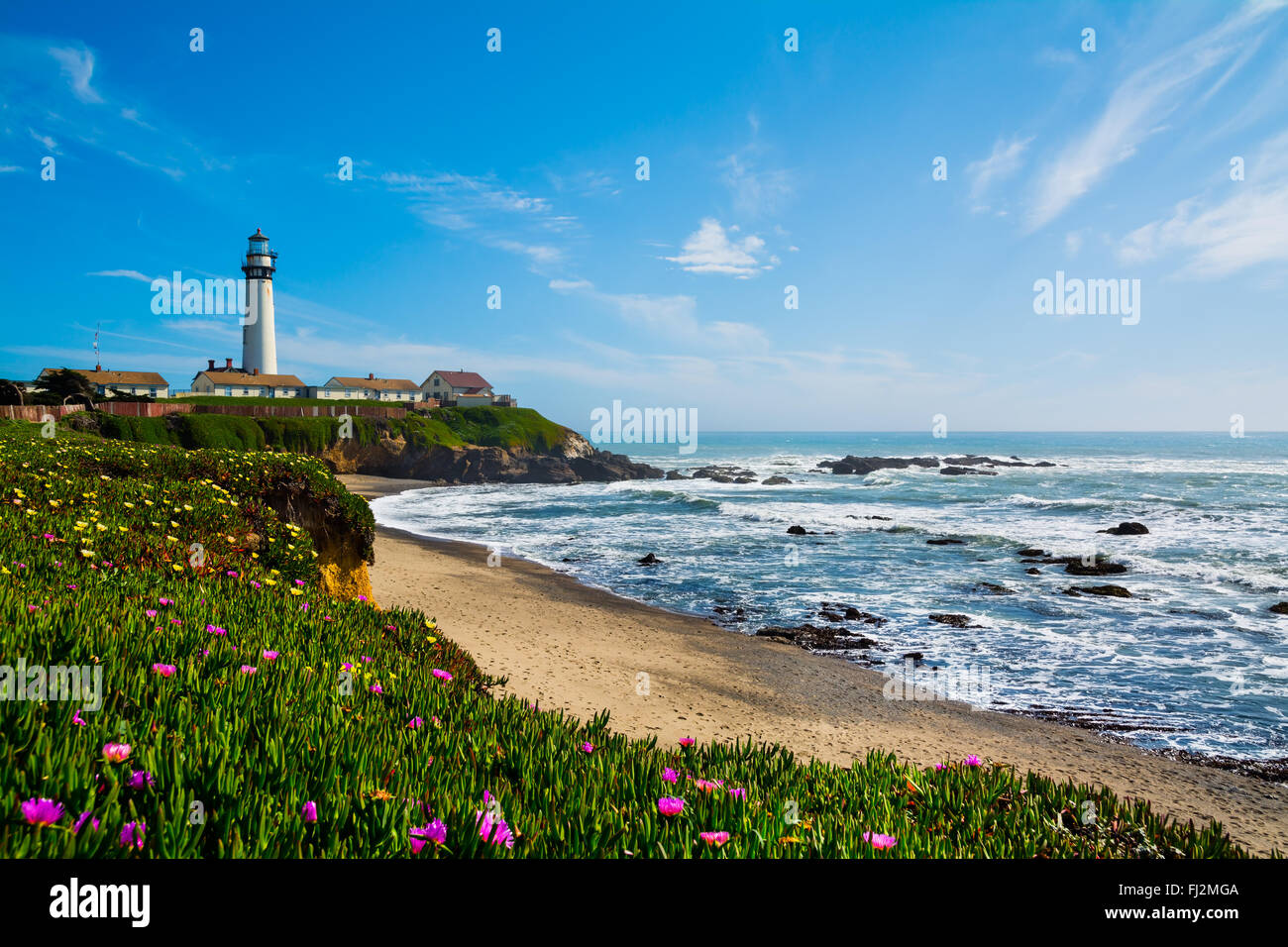 Pigeon point lighthouse hi-res stock photography and images - Alamy