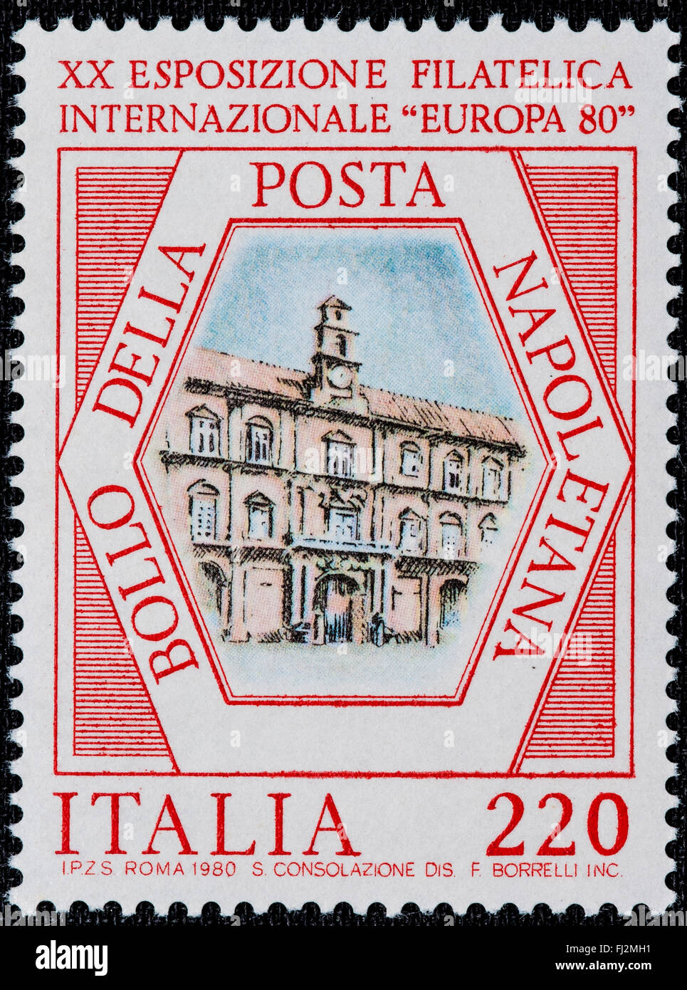 Naples stamp hi-res stock photography and images - Alamy