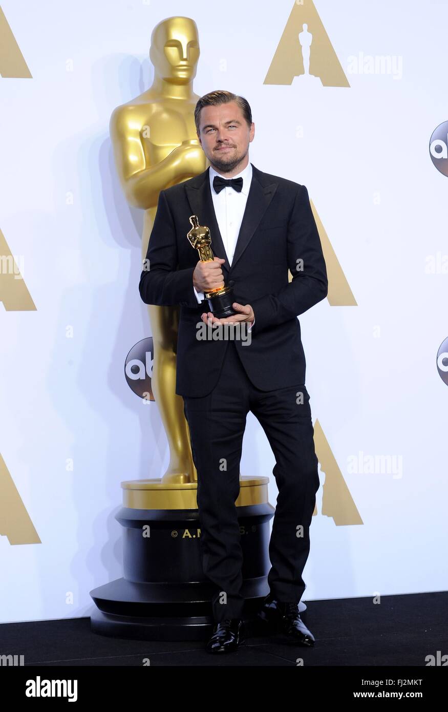Los Angeles, CA, USA. 28th Feb, 2016. Leonardo DiCaprio, WINNER: Best ...