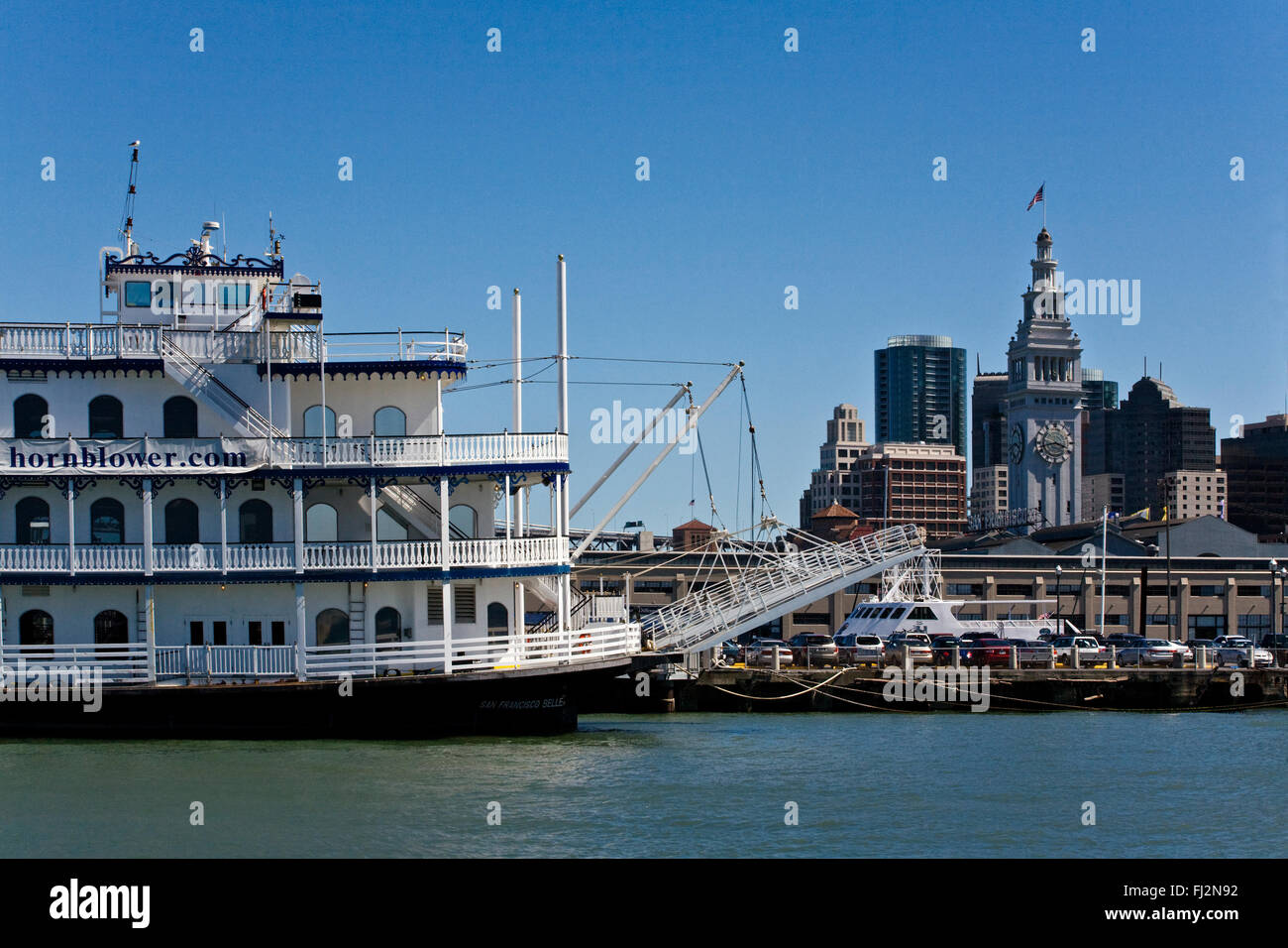 The ferry building marketplace pier at the embarcadero san francisco hi ...