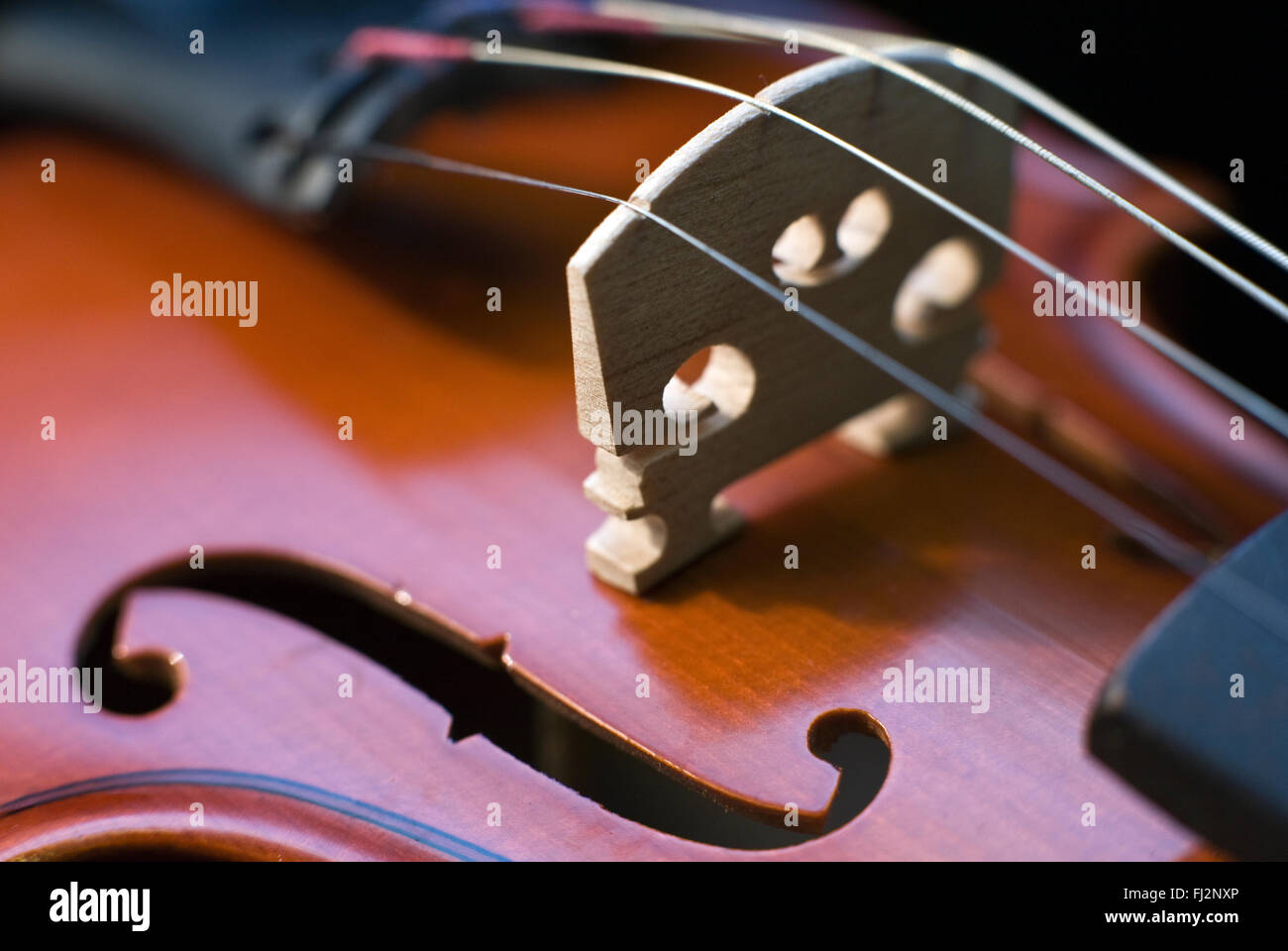 Closeup of a violin Stock Photo - Alamy