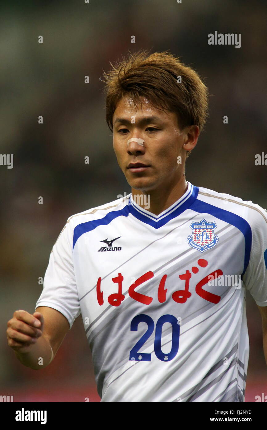 Hyogo, Japan. 27th Feb, 2016. Masato Kurogi (Ventforet) Football /Soccer : 2016 J1 League 1st ...
