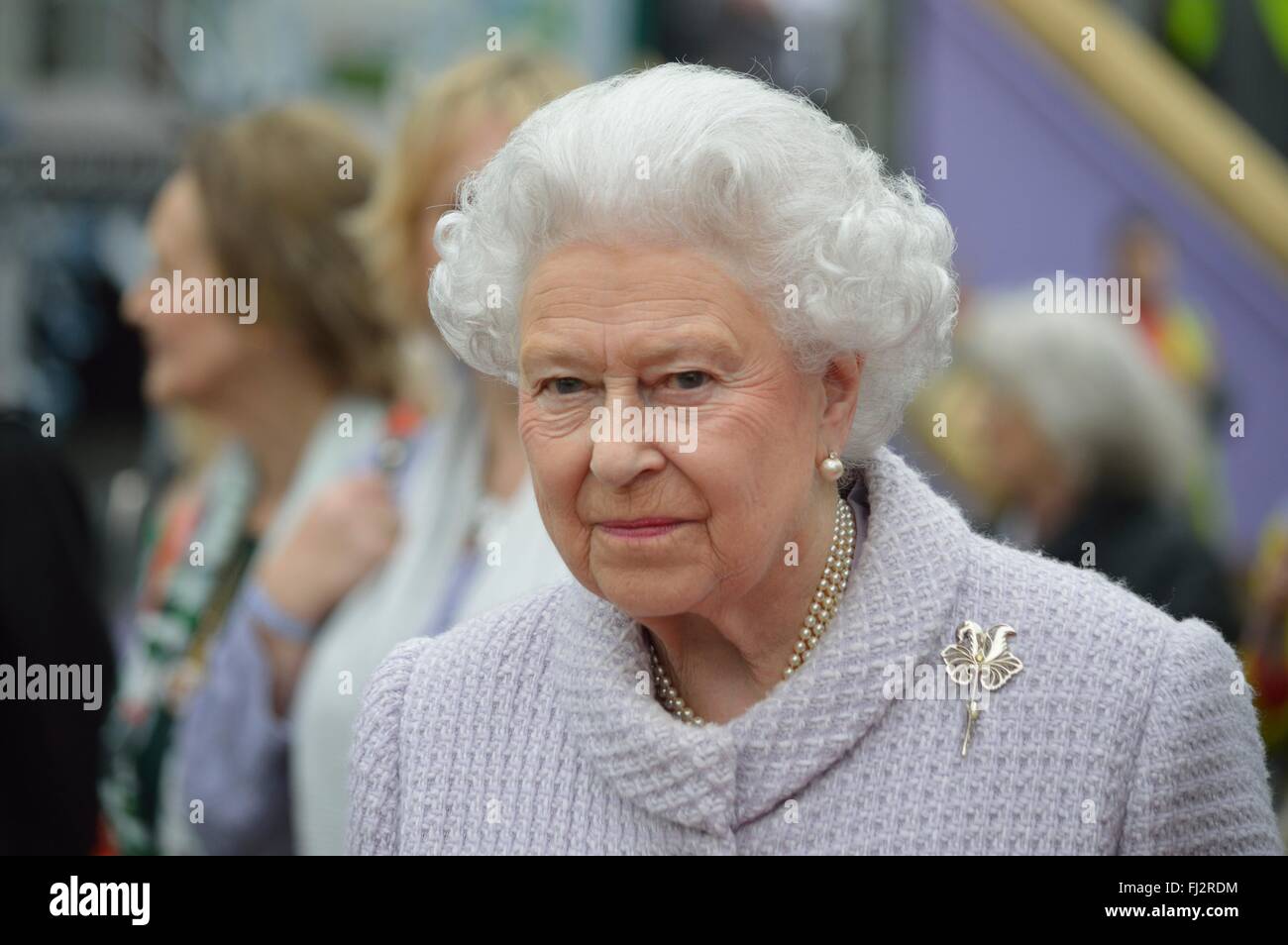 Queen Elizabeth II Stock Photo - Alamy