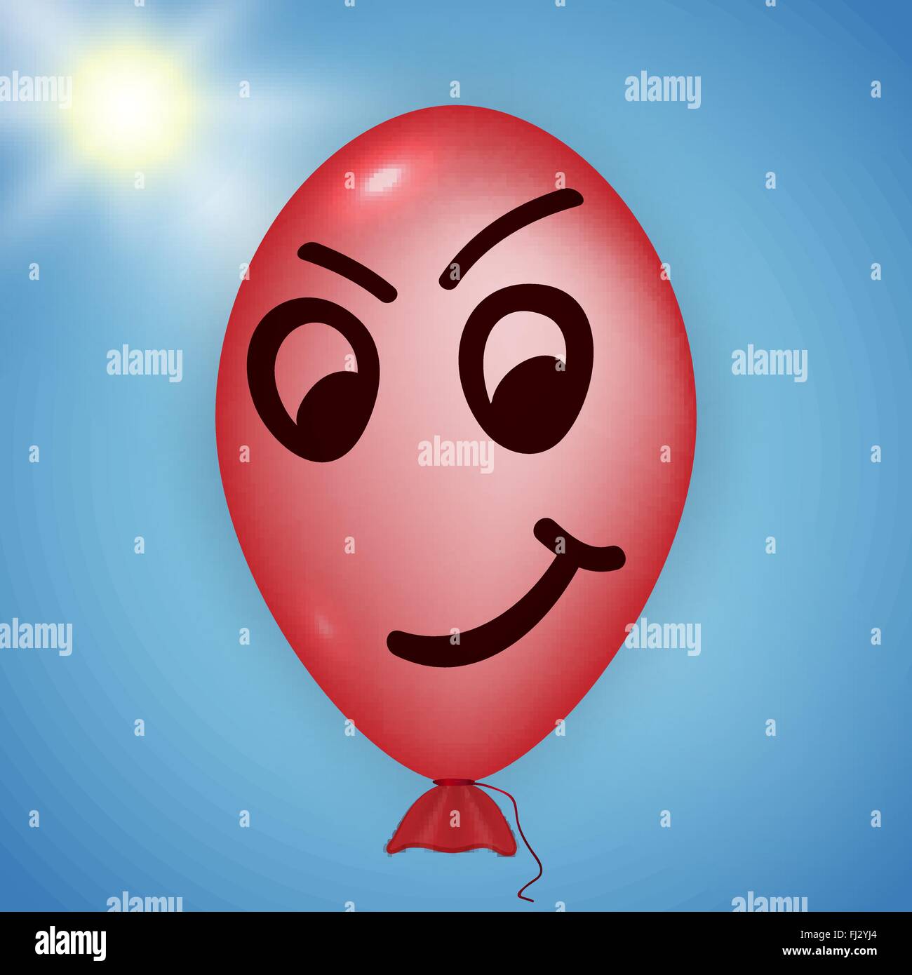 Evil looking sky Stock Vector Images - Alamy