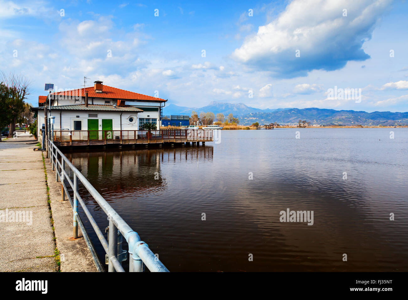 torre del lago view in tuscany Stock Photo - Alamy