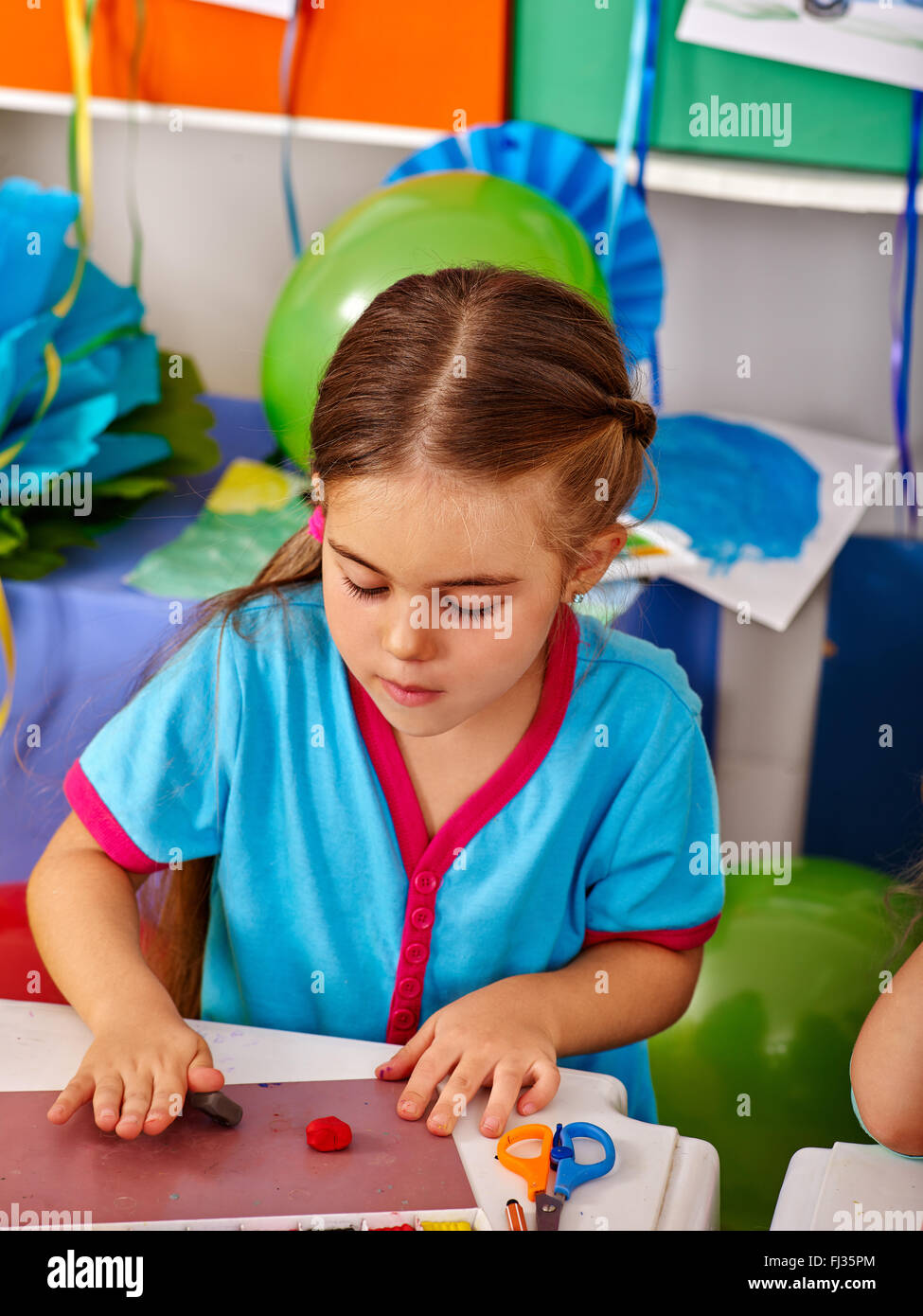 Child boy from kindergarten hi-res stock photography and images - Alamy