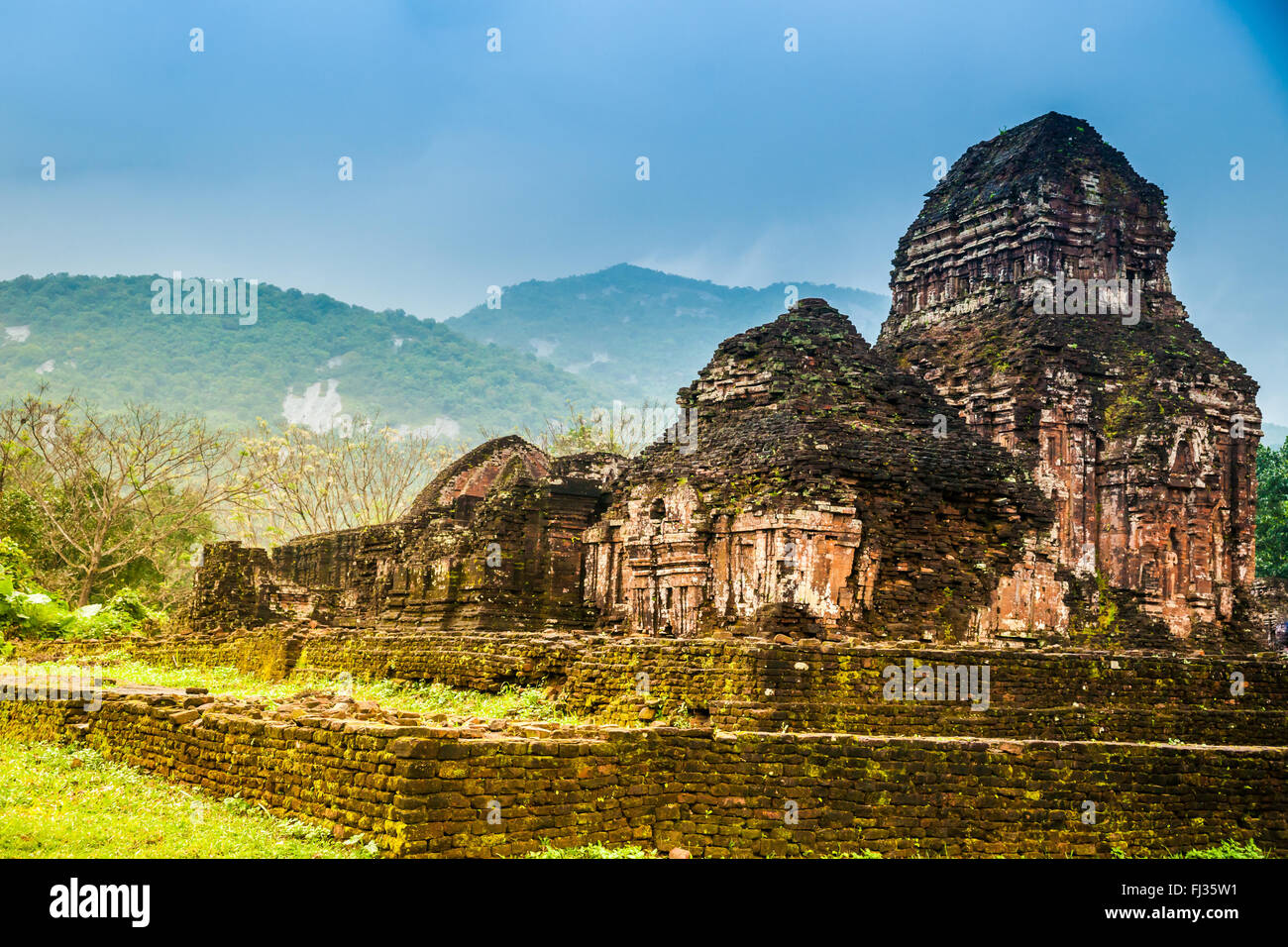 My Son, Ancient Hindu tamples Stock Photo - Alamy