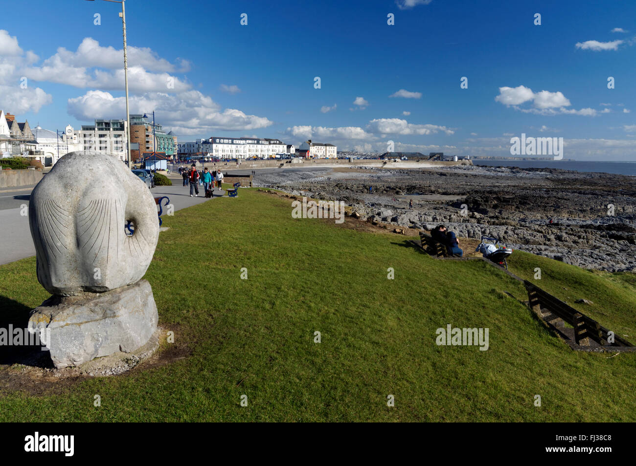 Mermaid, Mother Sea sculpture by Peter.W.Nicholas, Porthcawl, Wales ...