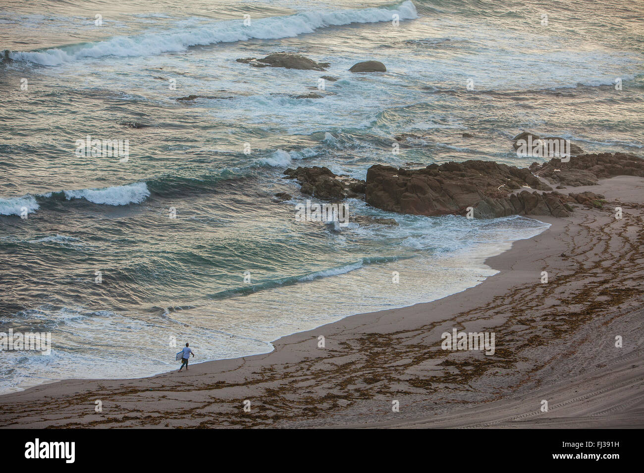 Riazor beach, Coruña city, Galicia, Spain Stock Photo - Alamy
