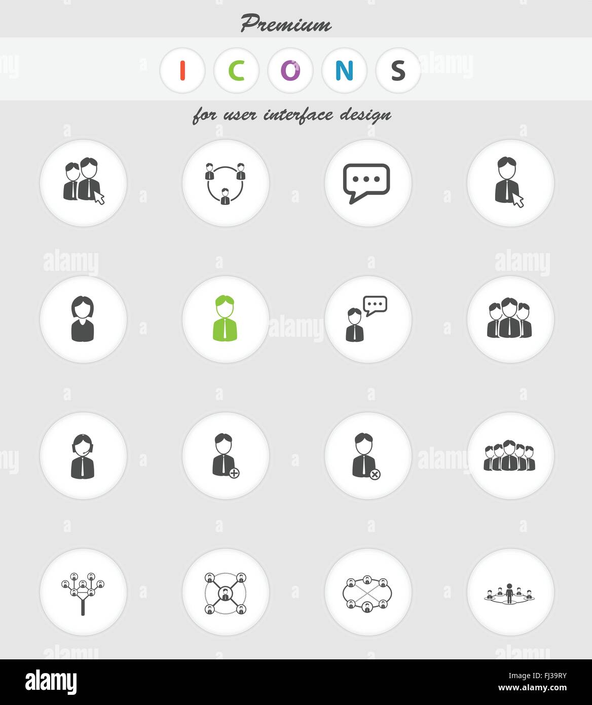 Male with a mouse Stock Vector Images - Alamy