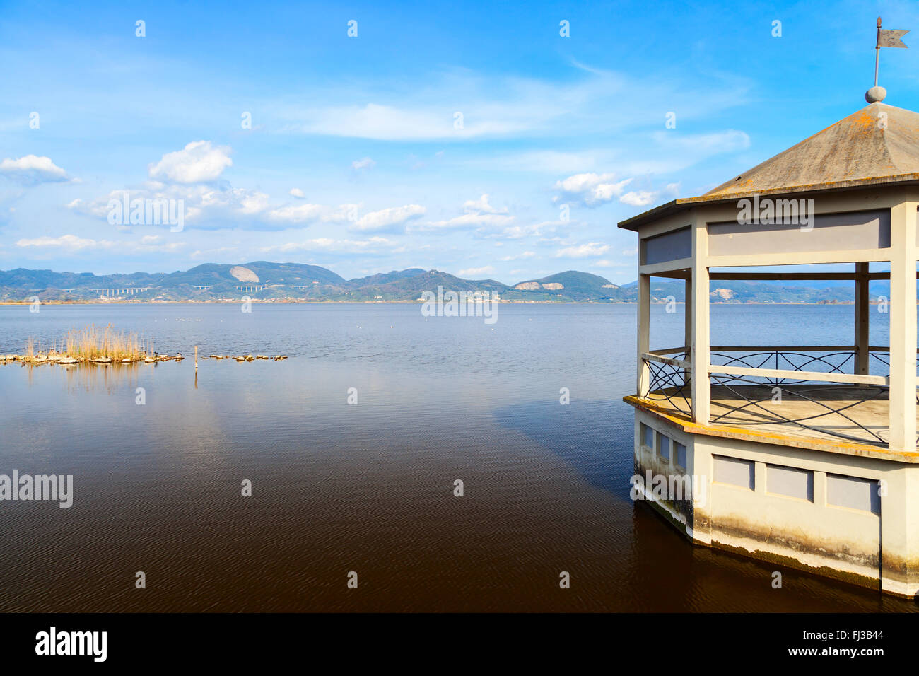torre del lago view in tuscany Stock Photo - Alamy