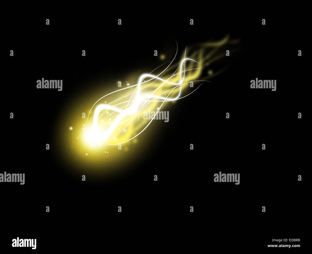 Bundle of energy light Stock Photo - Alamy
