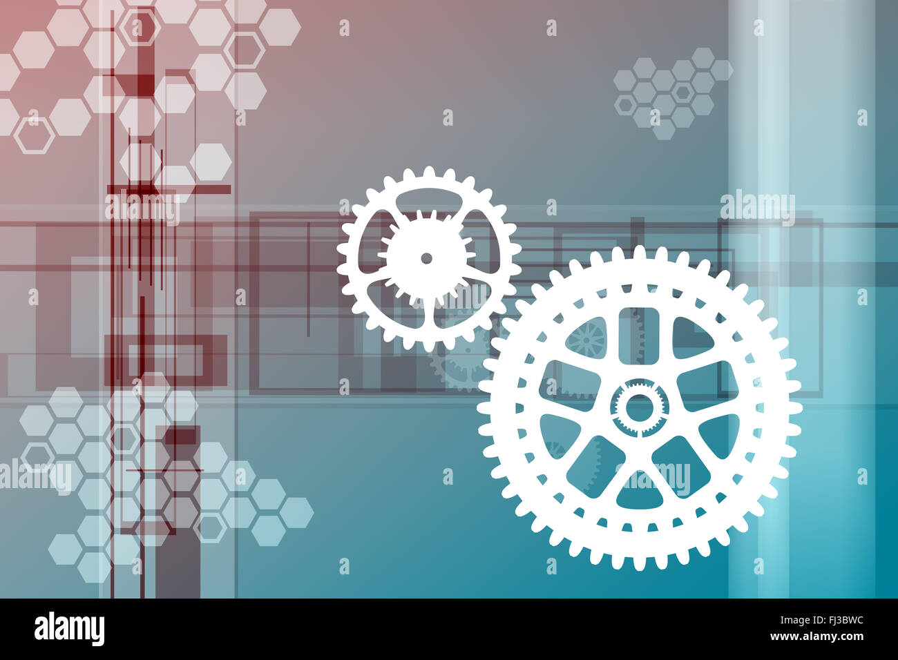 Set of mechanical gears Stock Photo - Alamy