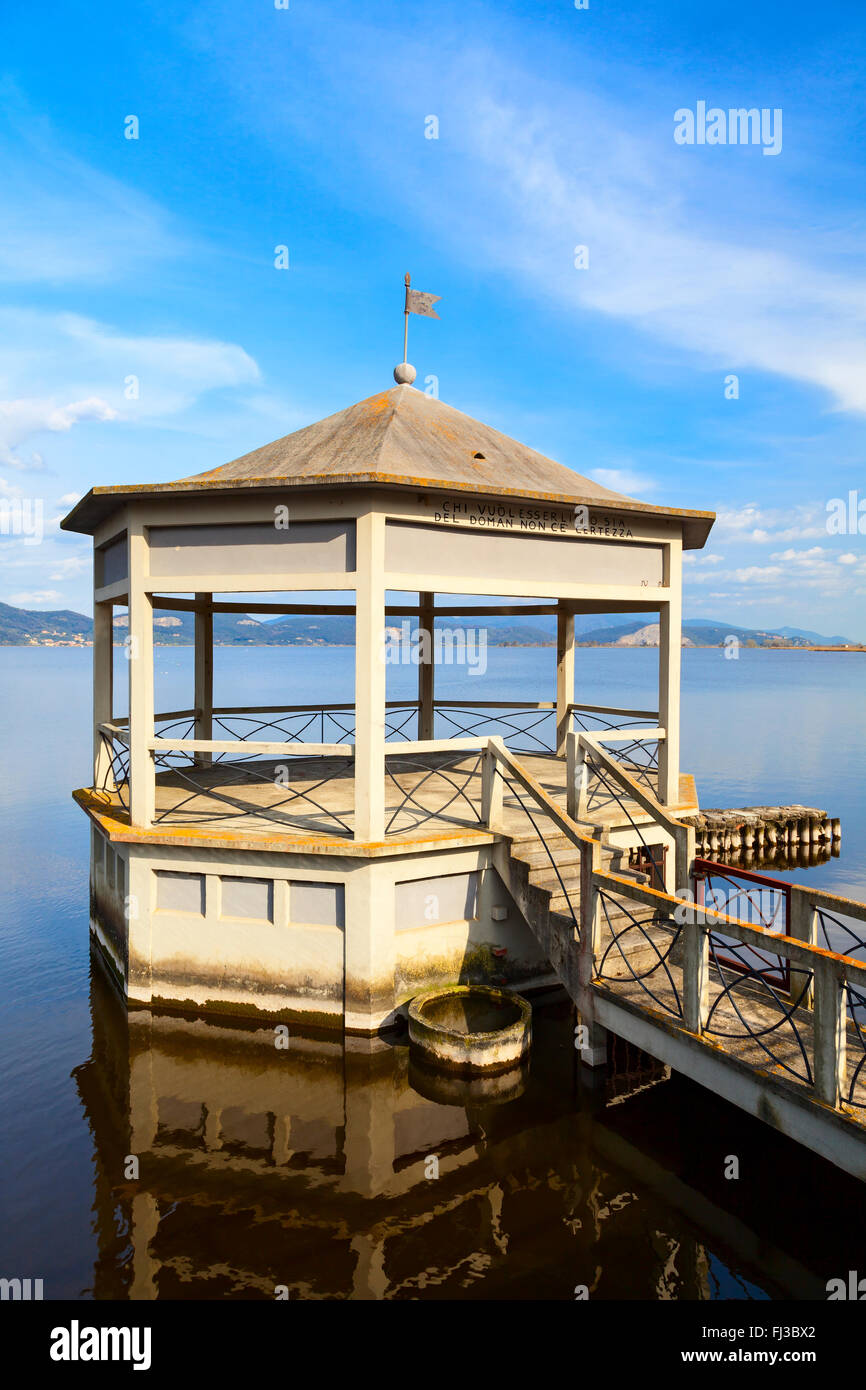 torre del lago view in tuscany Stock Photo - Alamy