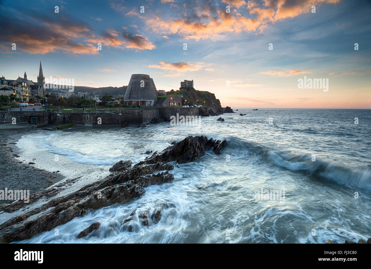 North devon coast town hi-res stock photography and images - Alamy