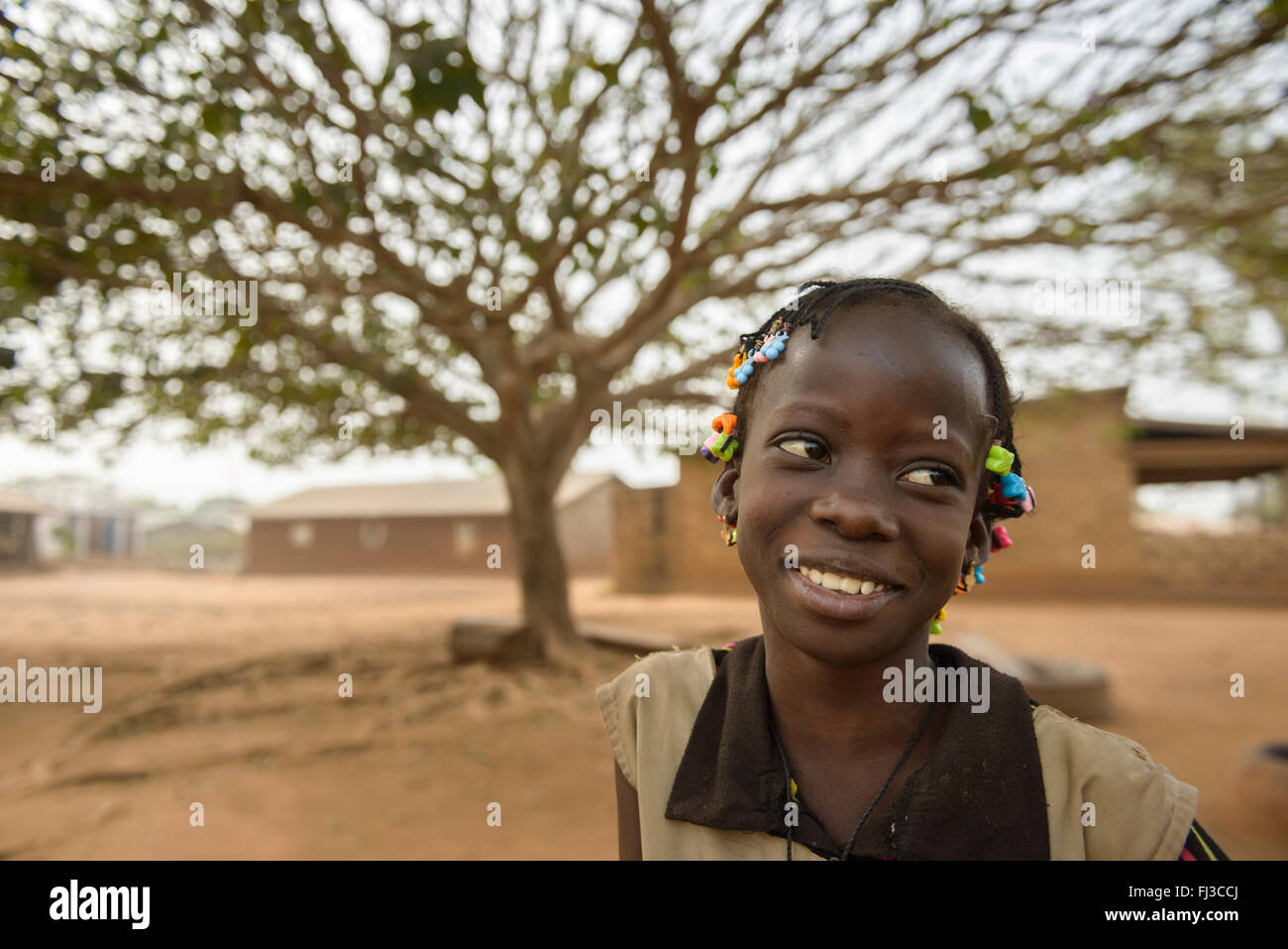 Benin girl hi-res stock photography and images - Alamy