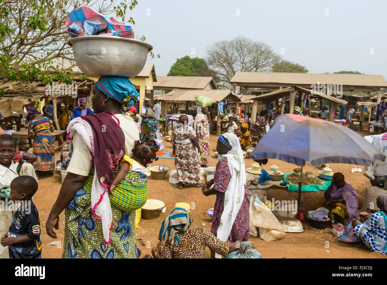 People of northern Benin, Africa Stock Photo - Alamy