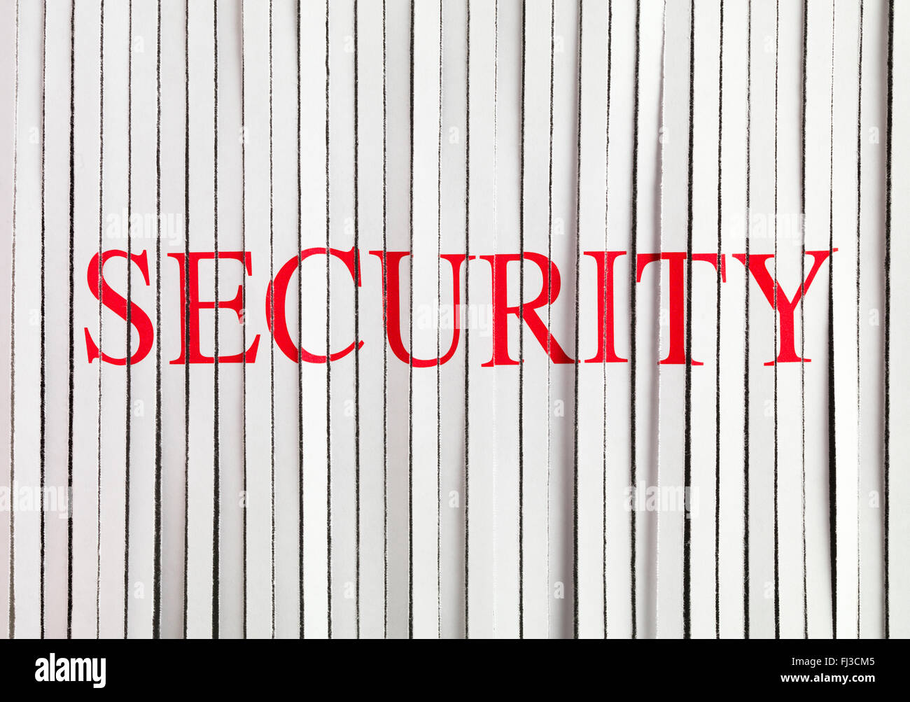 Shredded Paper with security Stock Photo - Alamy