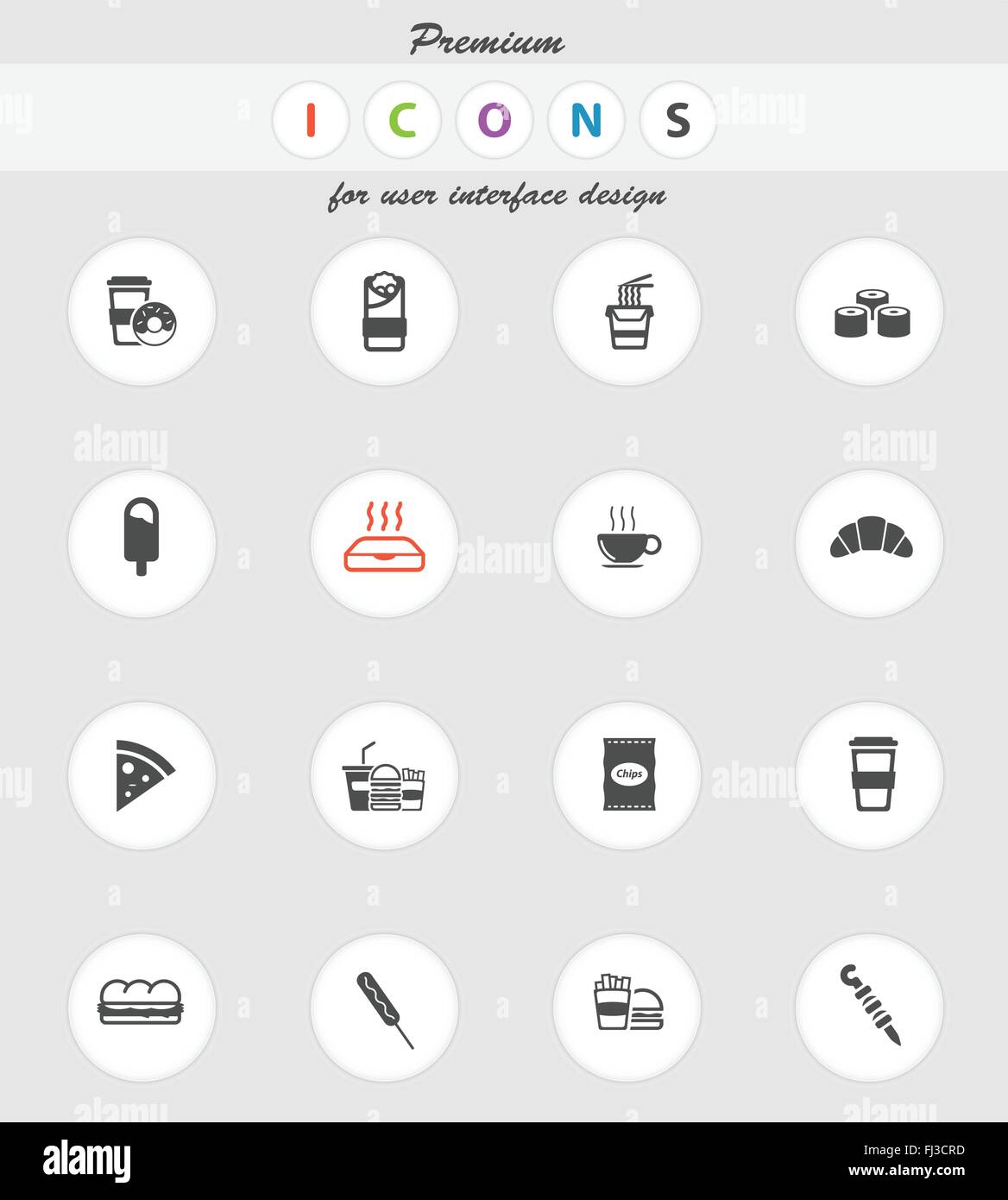 Burritos plate Stock Vector Images - Alamy