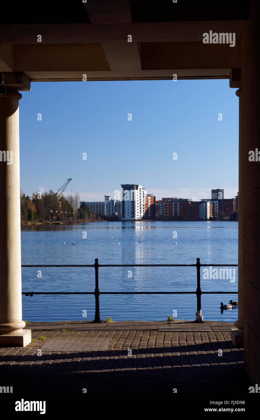 Atlantic Wharf, Cardiff Bay, Cardiff, Wales, UK Stock Photo - Alamy