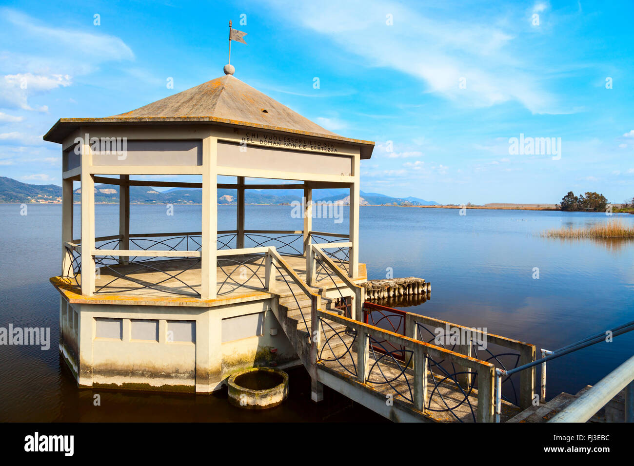 torre del lago view in tuscany Stock Photo - Alamy