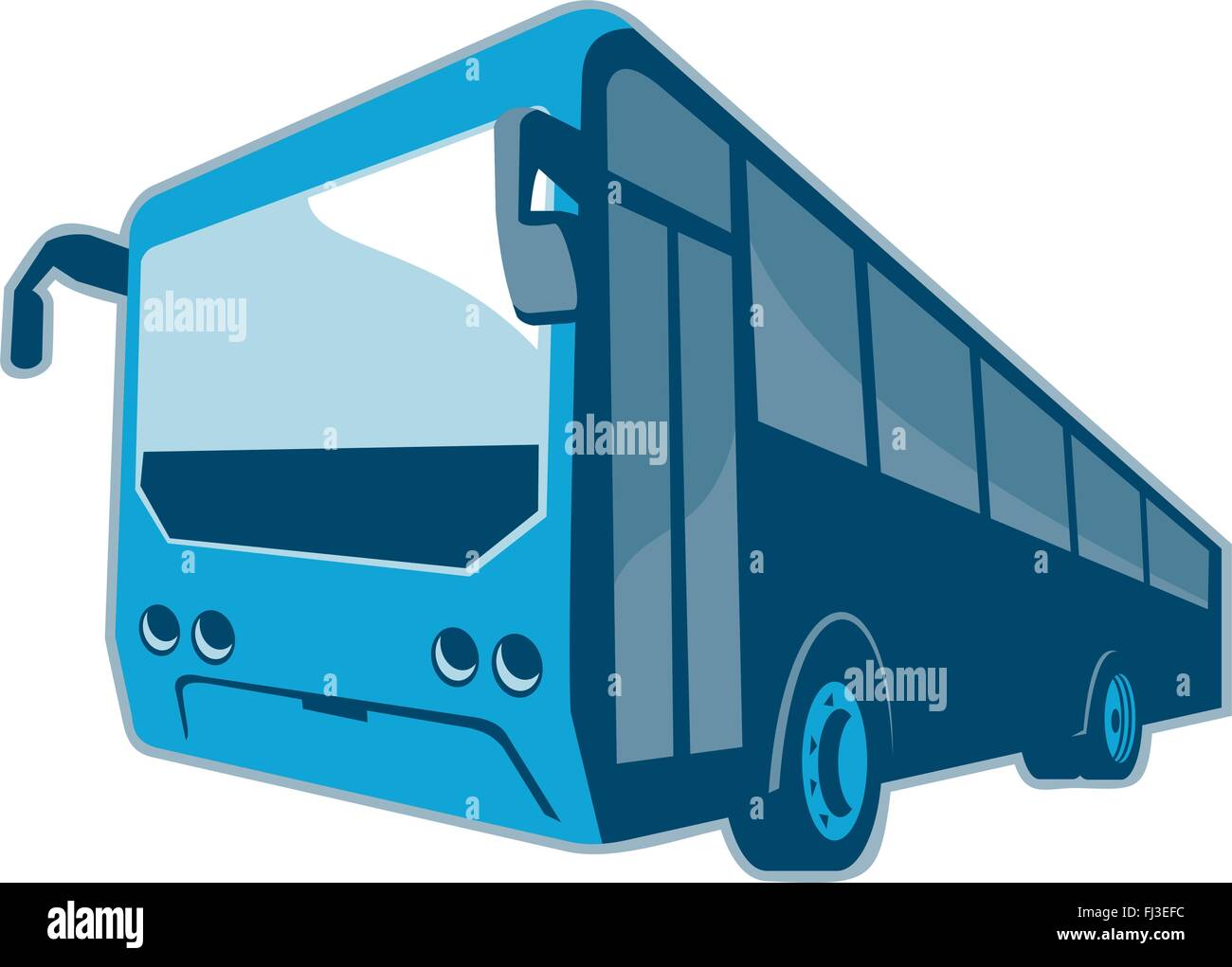 Tourist on bus in Stock Vector Images - Alamy