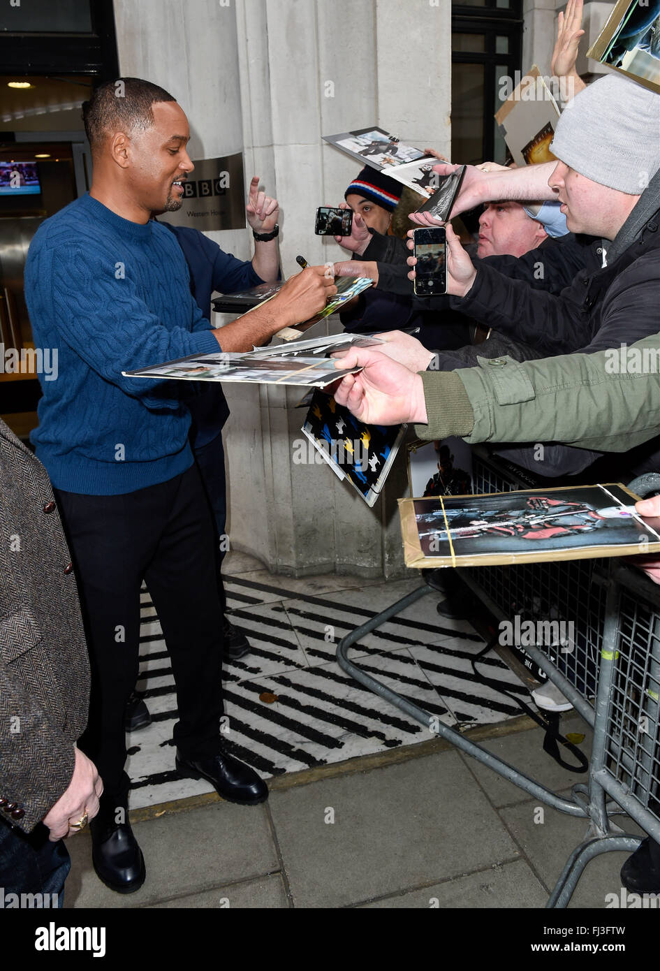 Will Smith at BBC Radio 2 studios in London Featuring: Will Smith Where ...