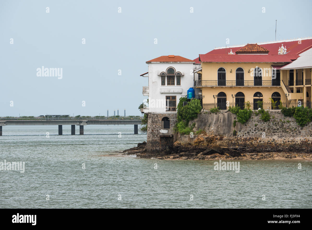 PANAMA CITY, Panama — Historic buildings of Casco Viejo on the ...